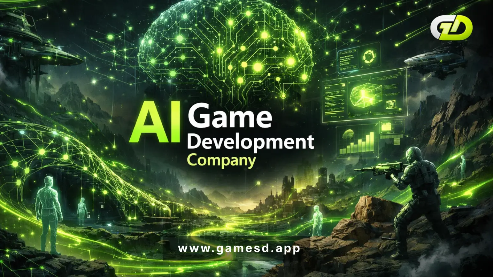 AI Game Development Company |GamesDApp