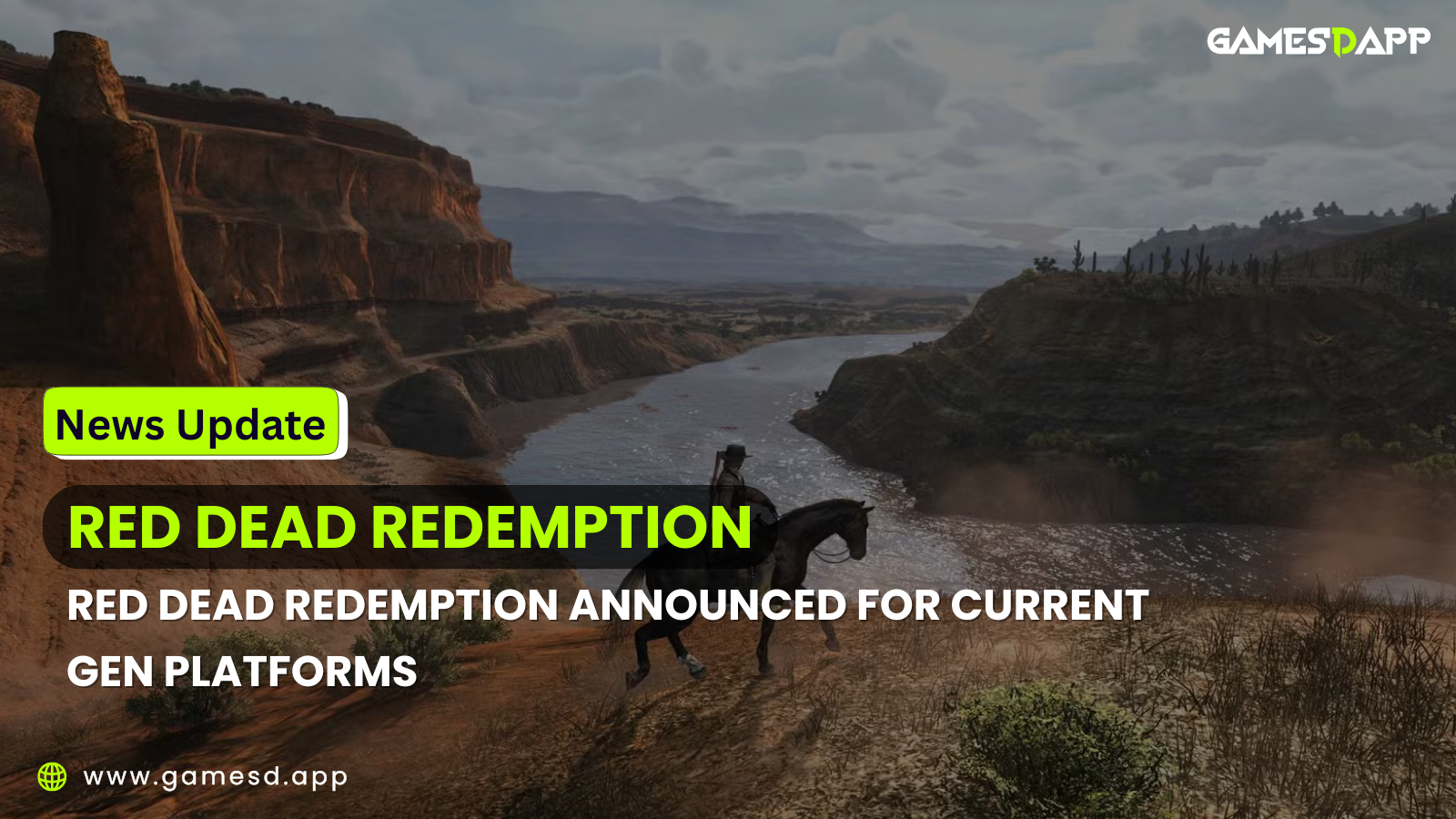 Red Dead Redemption Announced for Current Gen Platforms